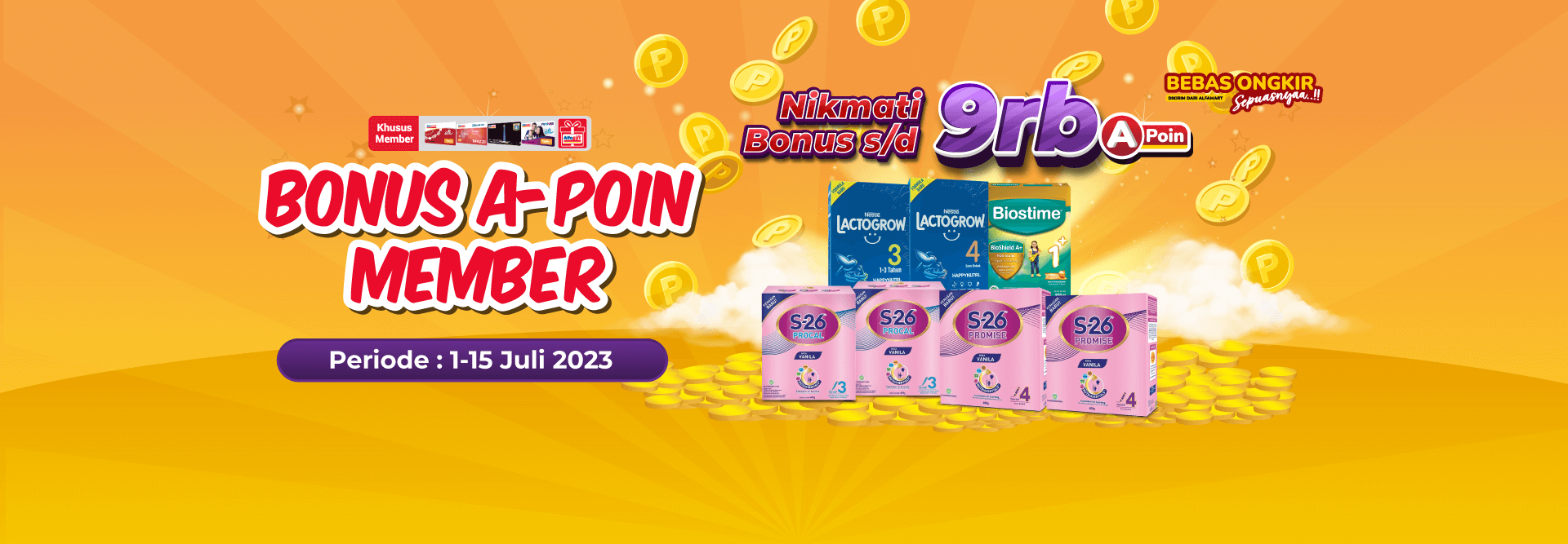 Bonus Poin Member - Alfamart